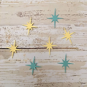 North Star Confetti, Star Decorations, Space Party Supplies, Outer Space Theme, Star Theme, Space Theme, Table Scatter, Star Cut Out