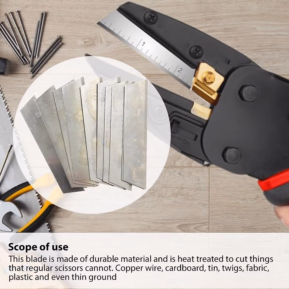 10 Pack 2.5" Replace Blade for Craftsman Handi-Cut 37300 37310 37200 301 Accu-cut