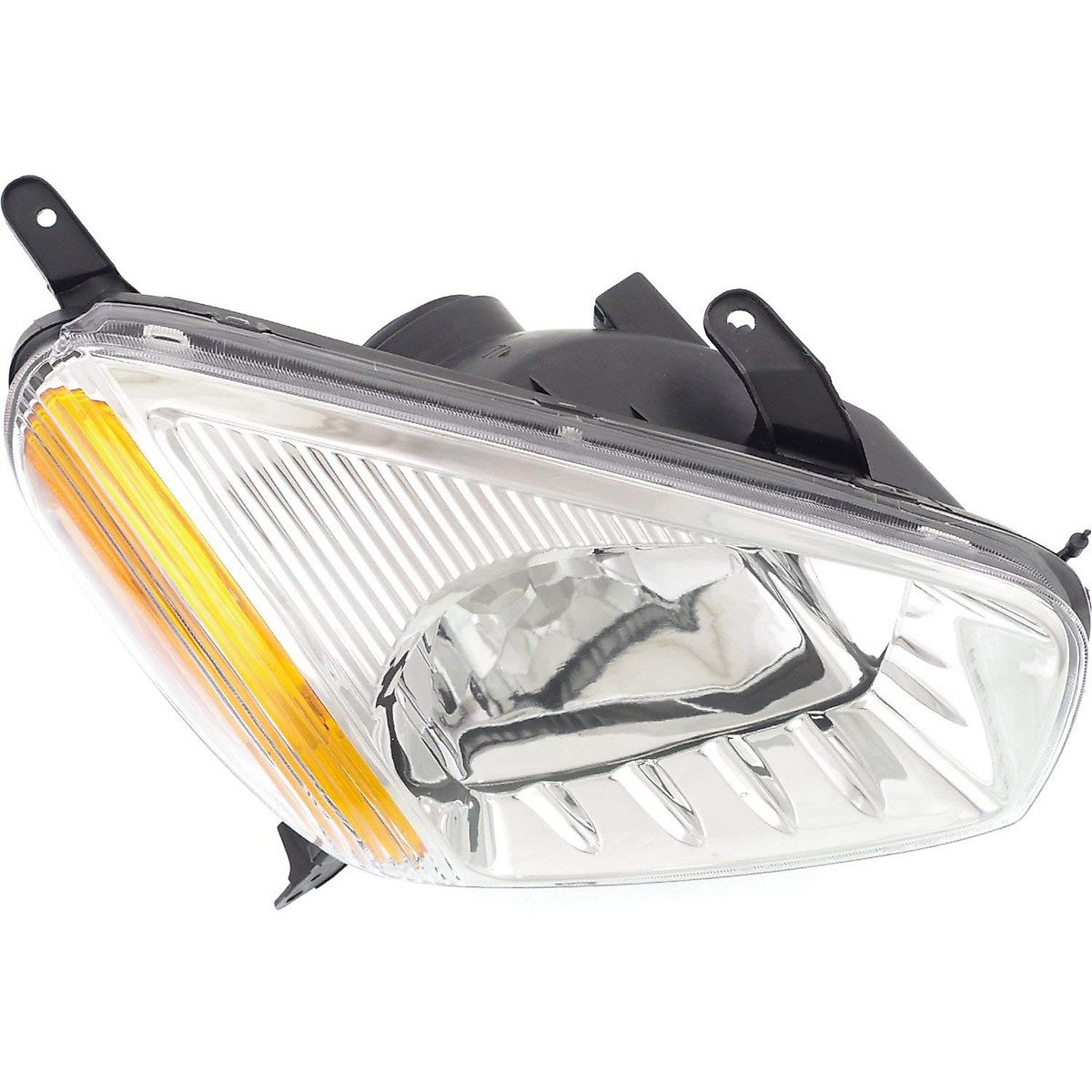 Evan Fischer Headlight Set Compatible with 2001-2003 Toyota RAV4 Left Driver and Right Passenger Side Halogen With bulb(s)