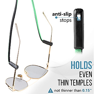 SIGONNA Eyeglasses String Holder Strap - Eyeglass Holder Chains for Women Man - Glasses Chain Lanyard Cords - Neck Sunglass Strap Retainer Rope