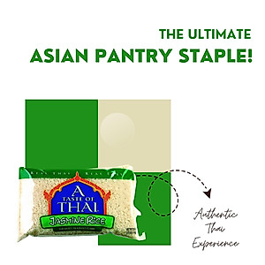 A Taste of Thai Jasmine Rice, 35-Ounce Bags (Pack of 12)