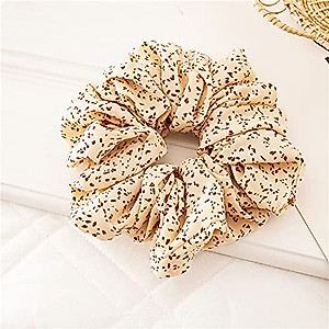 Large satin Scrunchies XL Silk Oversized Scrunchie for Thick long Hair Scrunchy Bobbles Hair Ties Jumbo for Women Girls