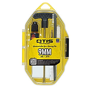 Otis .38 cal/9mm/.357 Pistol Cleaning Kit with Brass Rod