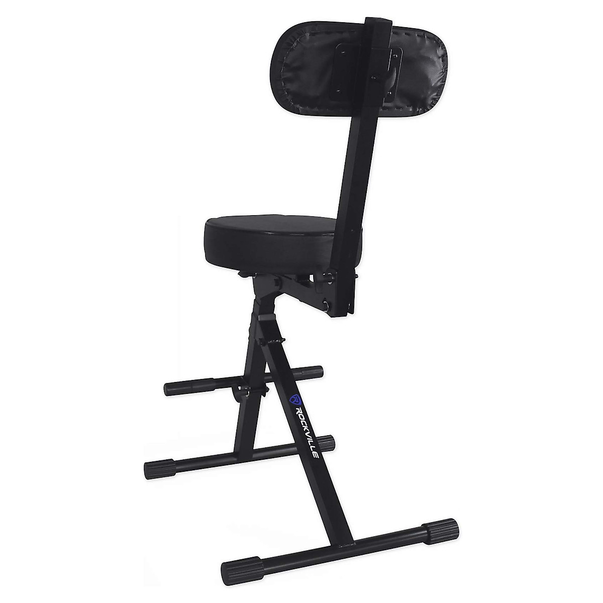 Rockville RDS42 Portable DJ/Guitar/Drum/Keyboard Padded Throne/Chair Adjustable