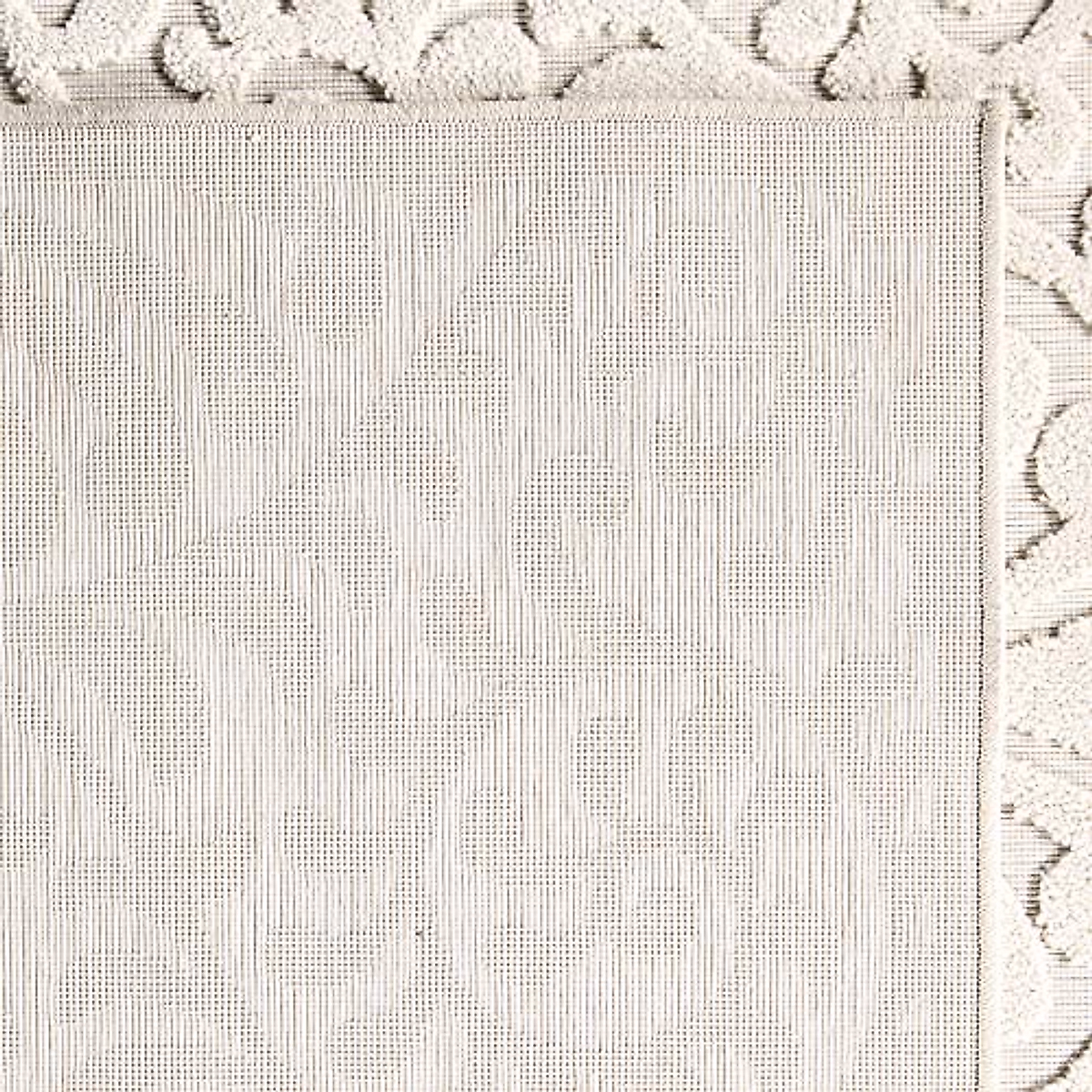 My Texas House by Orian Indoor/Outdoor Bluebonnets Area Rug, 7'9" x 10'10", Natural