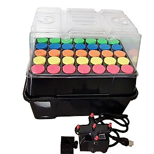 Aeroponic Cloner Machine, Cloning Machine 35 Site for Cutting Rooting Germination Kit Using 1.625 inch Neoprene Clone Inserts