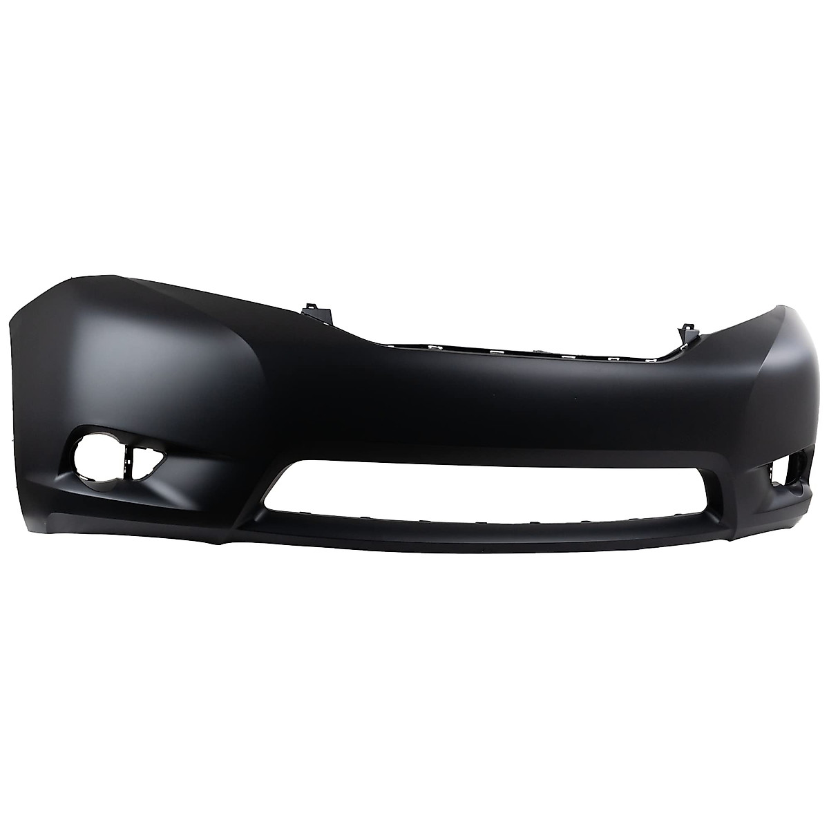 Evan Fischer Front Bumper Cover Compatible with 2011-2017 Toyota Sienna Base, L, LE and XLE Models Primed TO1000369