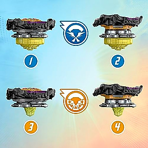 Beyblade Burst QuadStrike Light Ignite Battle Set Stadium, 2 Spinning Tops, and 2 Launchers, Toys for 8 Year Old Boys & Girls & Up (Amazon Exclusive)