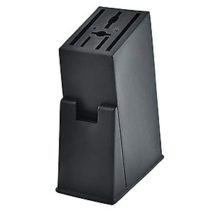 OSALADI Knife Block Plastic Kitchen Knife Holder Knife Storage Organizer Kitchen Cutlery Knife Scissor Block Set Assorted Color