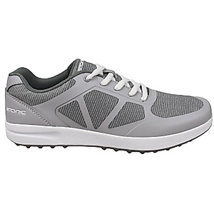 Etonic Golf Ladies G-SOK 4.0 Spikeless Shoes Gray/White Size 6 Medium