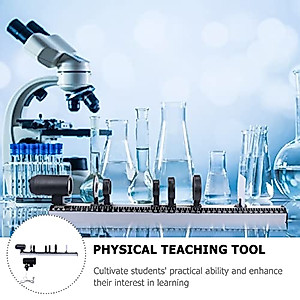Science Classroom Optics Kit 9pcs Labs Complete optical bench kit Basic Optical Bench Optical Instrument Optical Bench Set