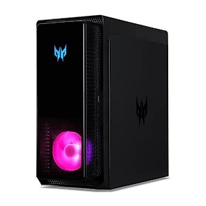 Acer Predator Orion 3000 PO3-650-UB92 Gaming Desktop | 13th Gen Intel Core i7-13700F 16-Core | NVIDIA GeForce RTX 3060 | 16GB DDR5 | 1TB PCIe Gen 4 SSD | Intel Wi-Fi 6E | Keyboard & Mouse,Black