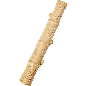 SPOT by Ethical Products- Bambone Plus Bamboo Stick – Dog Chew Toy for Aggressive Chewers – Great Dog Chew Toy for Puppies Puppy Teething Toy- Non Splintering Alternative to Real Wood- 5.25' Medium
