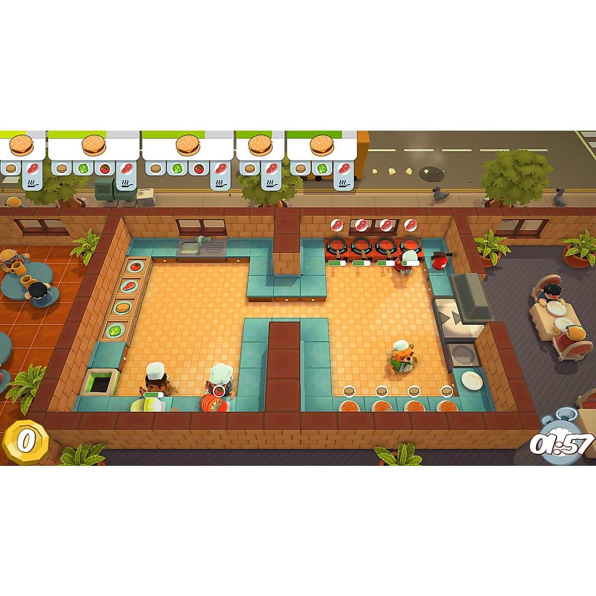 Overcooked! + Overcooked! 2 (Nintendo Switch)
