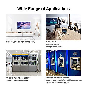 MINIX Z83-4 MAX 4GB/128GB Fanless Mini PC, Intel Cherry Trail Windows 10 Pro [Dual-Band Wi-Fi/Gigabit Ethernet/Dual Output/4K/BT/Auto Power On]. Sold Directly