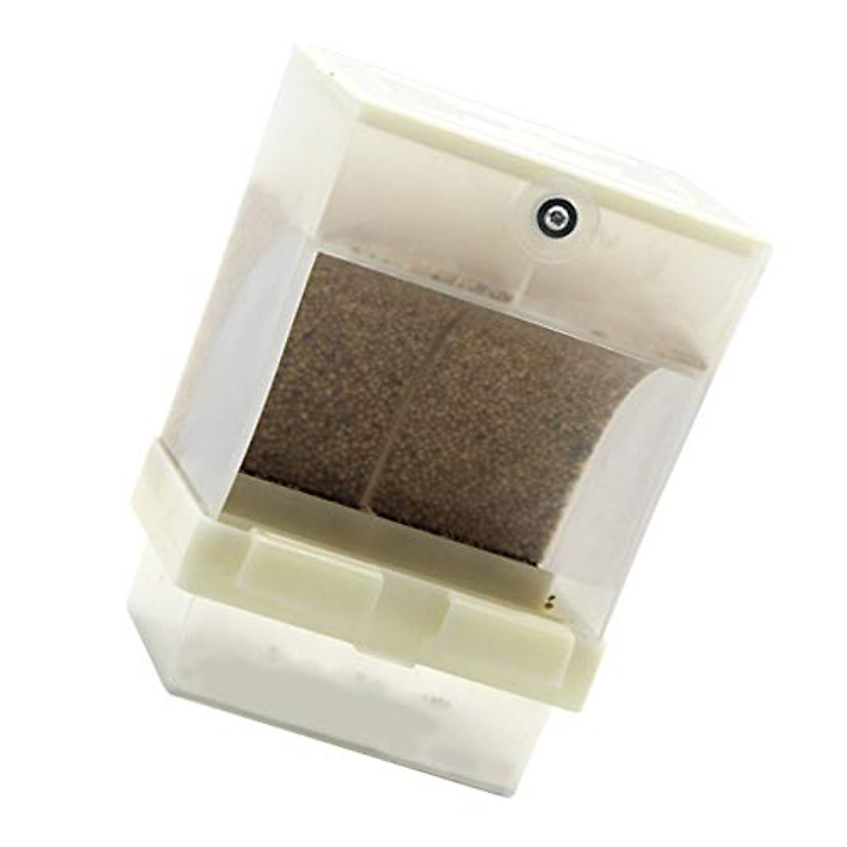 TEHAUX No-Mess Automatic Bird Feeder,Parrot Integrated Automatic Feeder- Parrot Feeder Cage Accessories Supplies for Parakeet Canary Cockatiel Finch