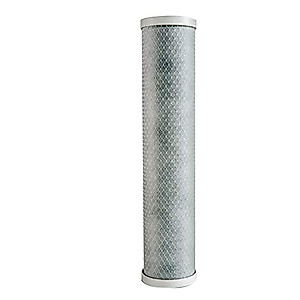 CFS – 1 Pack Radial Flow Iron Reduction Carbon Block Water Filter Cartridge Compatible with 155263, RFFE20-BB – Remove Bad Taste & Odor – Whole House Replacement Filter Cartridge