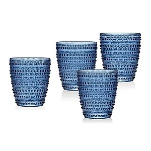 Godinger Old Fashioned Glasses Beverage Cups - Lumina, Set of 4
