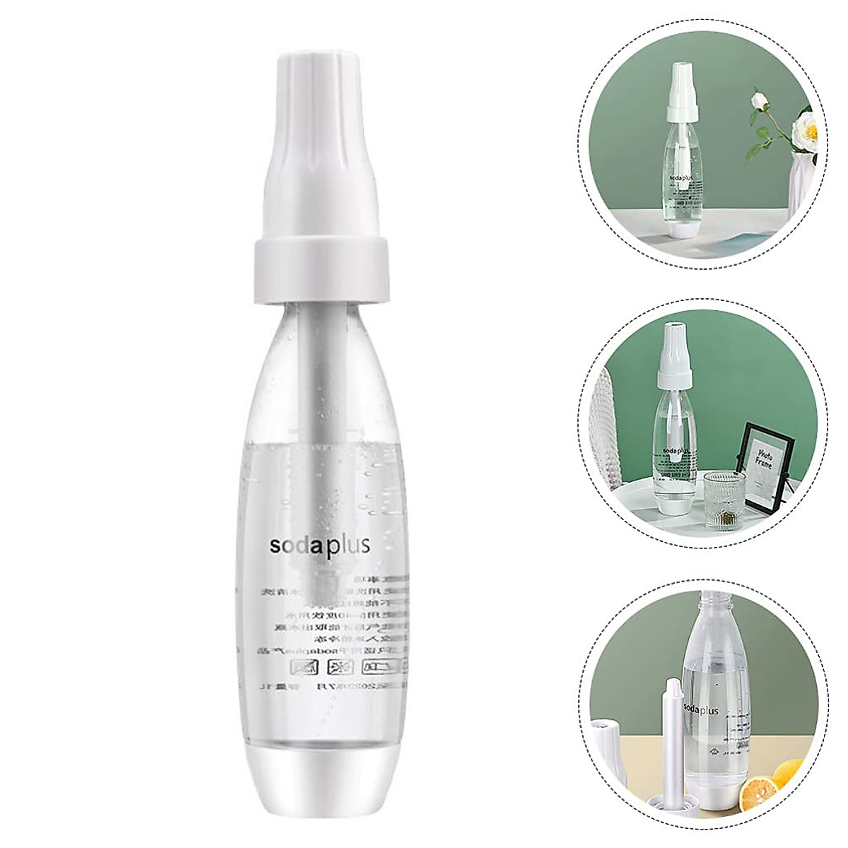 VALICLUD Sparkling Water Hand Tools Soda Maker Fizzy Drink Machine Portable Soda Mini Soda Machines Making Tool for Homemade Summer Cool Drink Making Sparkling Water Hand Tools