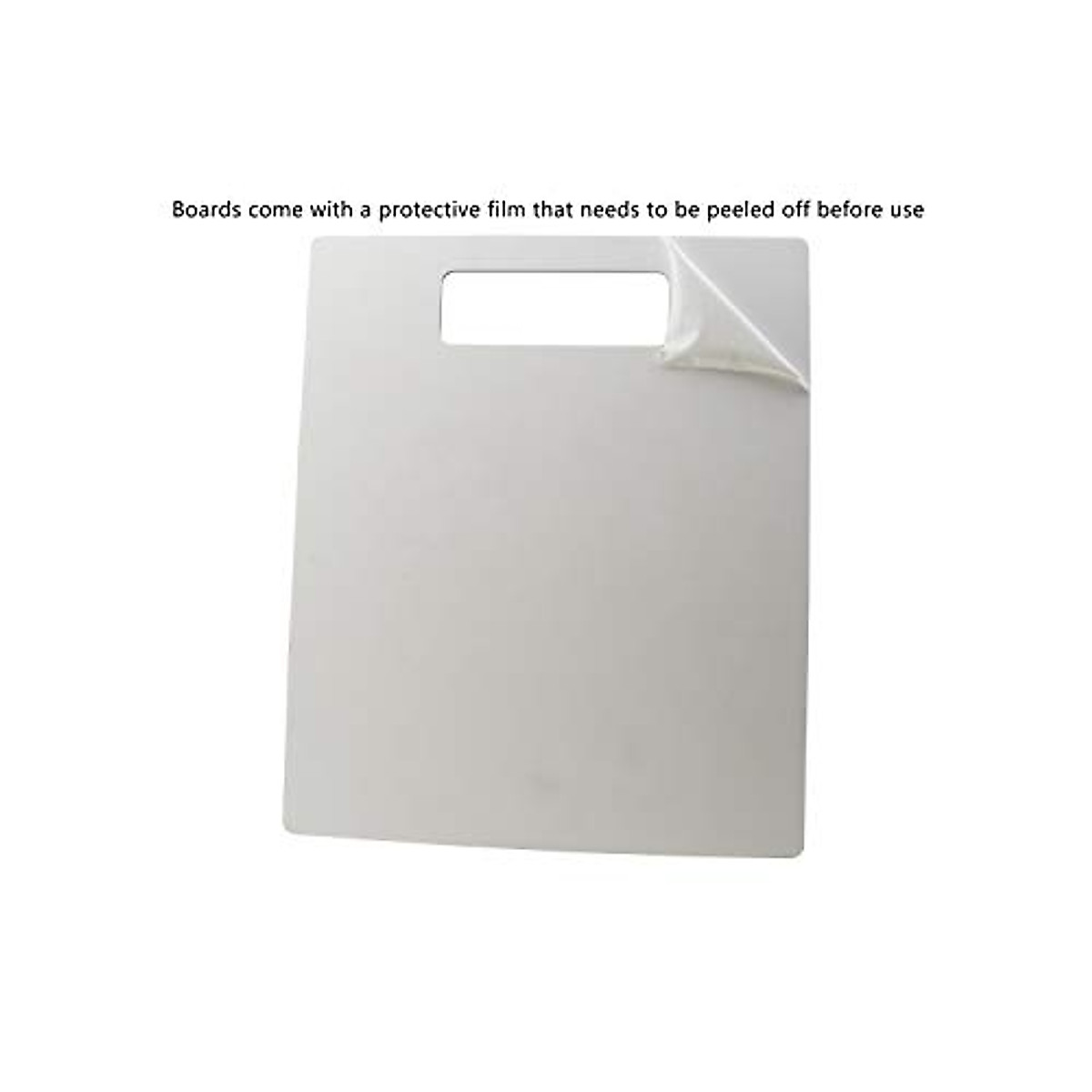 Marketing Holders 10"W x 12"H Shirt Folding Board White Acrylic Pack Of 1 Organization Apparel Laundry Fold Clothes Shirts Dress Garment Outfit Sports Wear Retail Stores Merchandise Attire Costume