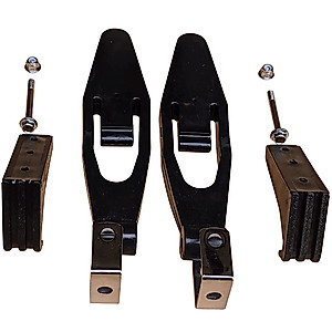 Kenworth Peterbilt Hood Latch assembly kit/set L56-0001 -comes with polished stainless steel brackets