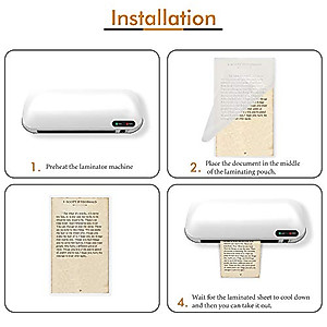 TYH Supplies 100-Pack Legal Size 8.5 x 14 Inches 3 Mil Clear Hot Glossy Thermal Laminating Pouches Lamination Sheet Laminator Pockets