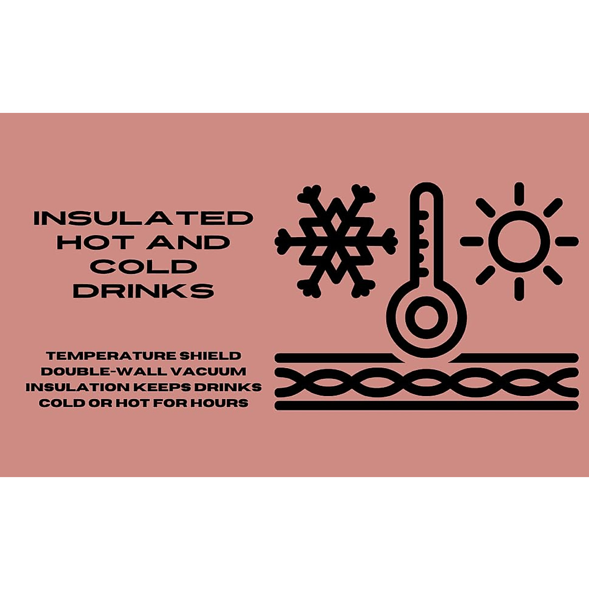 2nd Generation 40 oz Tumbler with Handle and Straw Insulated Tumblers Cups with Lids Straws Double Wall Vacuum Thermos cup 304 Stainless Steel Travel Mug Gifts for Men Women Him Her (Peach)