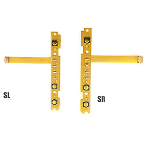 ZL ZR L SL SR Button Ribbon Flex Cable Replacement for Nintendo Switch Joy-Con Controller Repair Kit (L ZL ZR SL SR)
