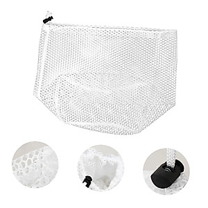 VOSAREA 5pcs Washing Machine Mesh Bag Washing Net Bag Mesh Laundry Bags Net Laundry Laundry Bag Laundry Mesh Bags Washing Mesh Organizer Bags Laundry Net Bag Mesh Surface White