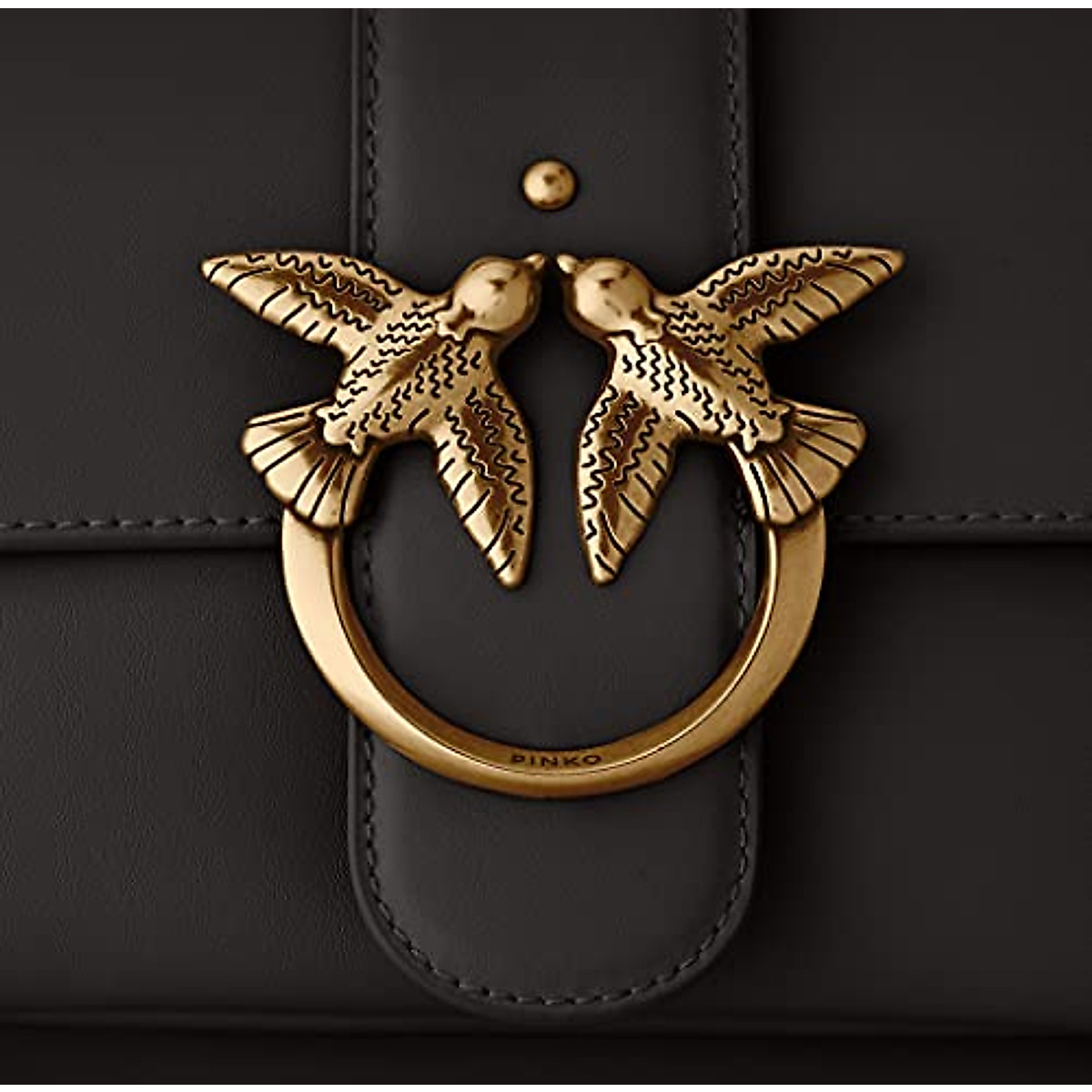 Pinko, LOVE MINI SOFT SIMPLY 6 CL VIT Women, One Size Black Size: 24x156x4, Z99_nero Limousine
