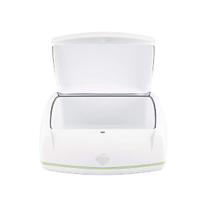 Prince Lionheart Warmies Wipes Warmer Designed for Reusable Cloth Wipes | Soft Glow Nighlight | Includes 1 everFRESH Pillow and 4 Warmies Cloth Wipes