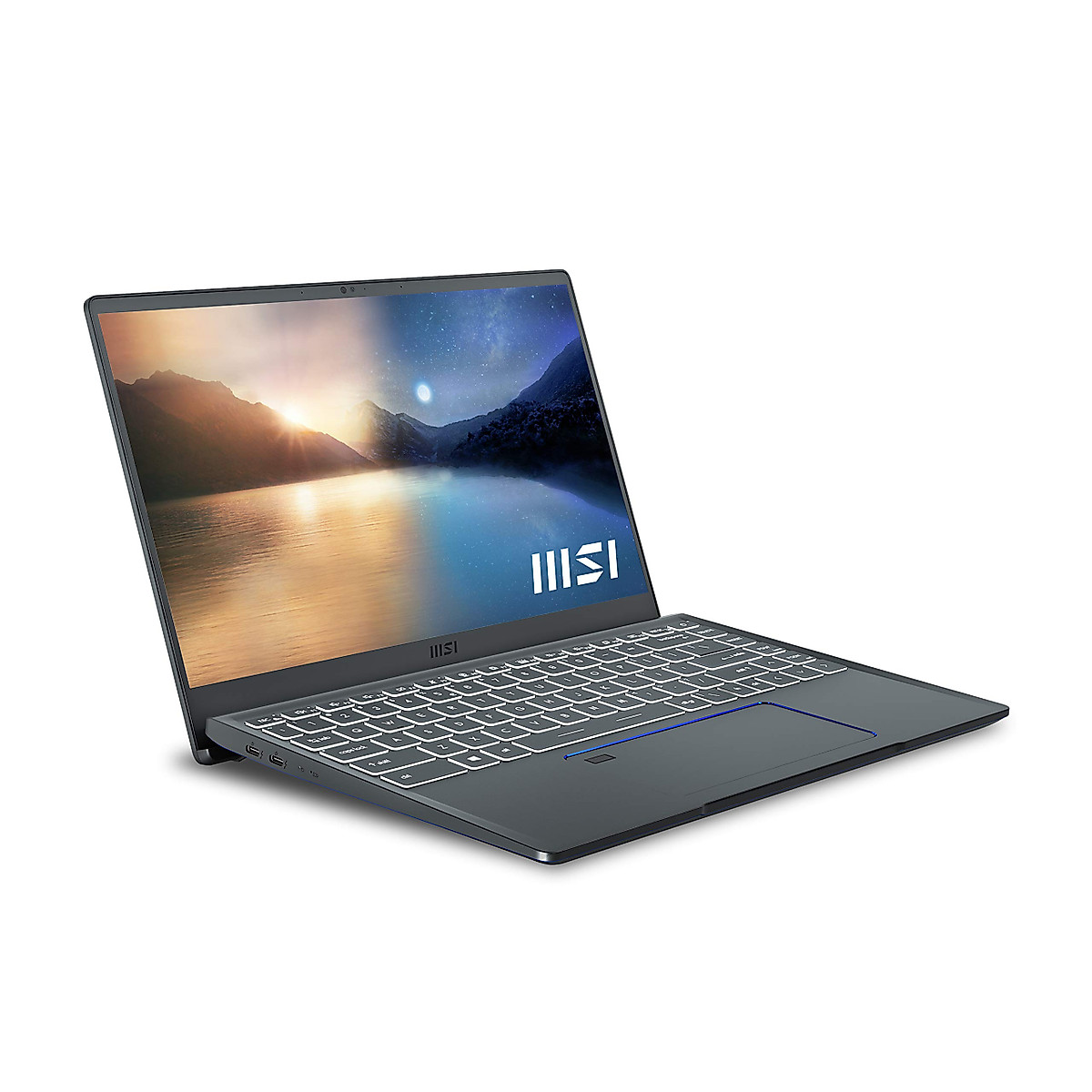 MSI Prestige 14 Evo Laptop: 14" FHD Ultra-Thin Bezel Display, Intel Core i7-1195G7, Intel Iris Xe, 16GB RAM, 512GB NVMe SSD, Thunderbolt 4, Win 10 Home, Carbon Gray (A11MO-052)