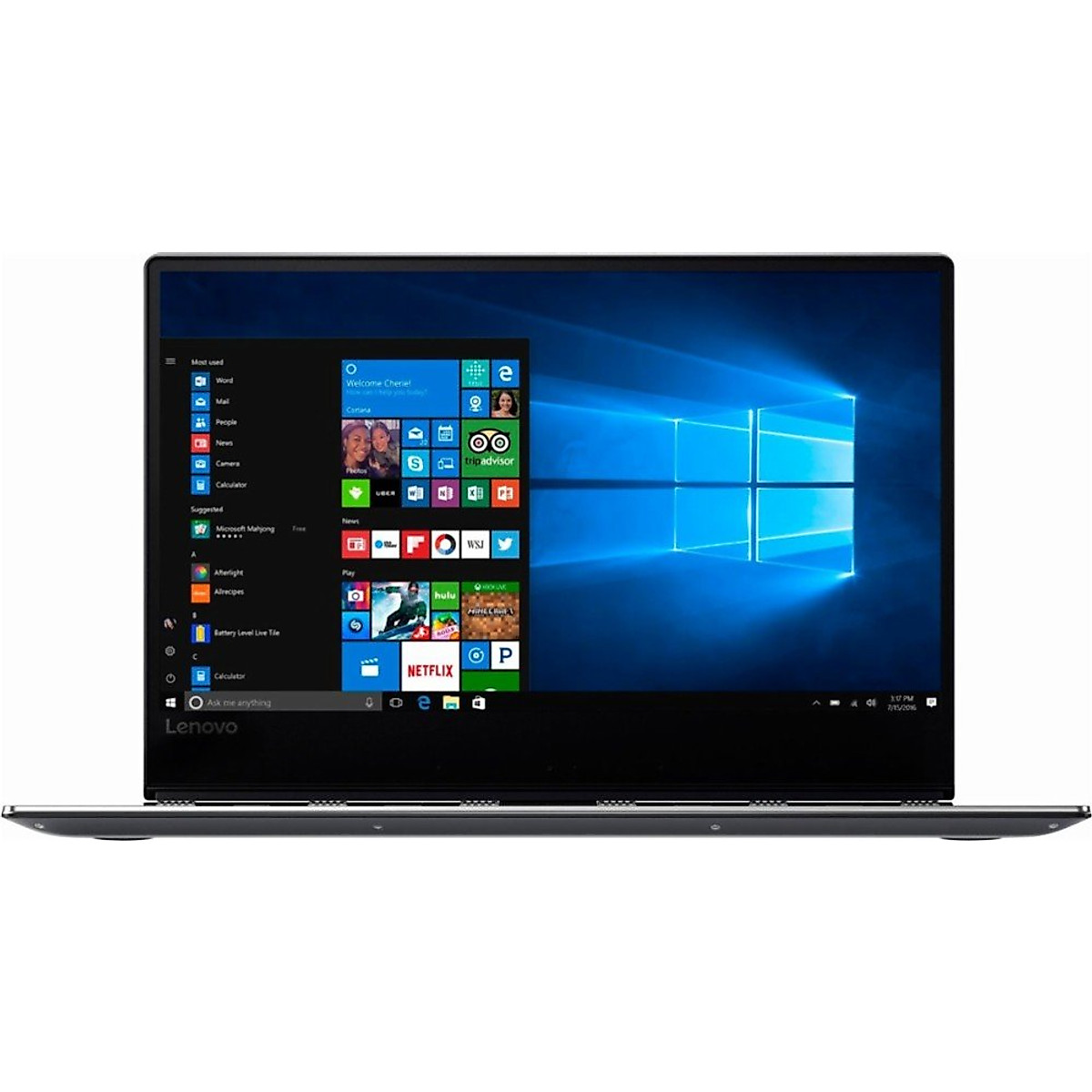 Lenovo Yoga 910 Business 14" 2 in 1 Full HD IPS Touchscreen Laptop/Tablet, Intel Dual-Core i7-7500U up to 3.5GHz 8GB DDR4 256GB SSD Backlit Keyboard 802.11ac Bluetooth USB Type-C Win 10