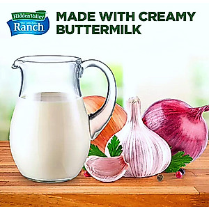 Ranch Seasoning Powder | Hidden Valley Original Ranch Salad Dressing, Seasoning Mix and Dip | Creamy Buttermilk | 16 Fl oz Shaker | Every Order is Elegantly Packaged in a Signature BETRULIGHT Branded Box!