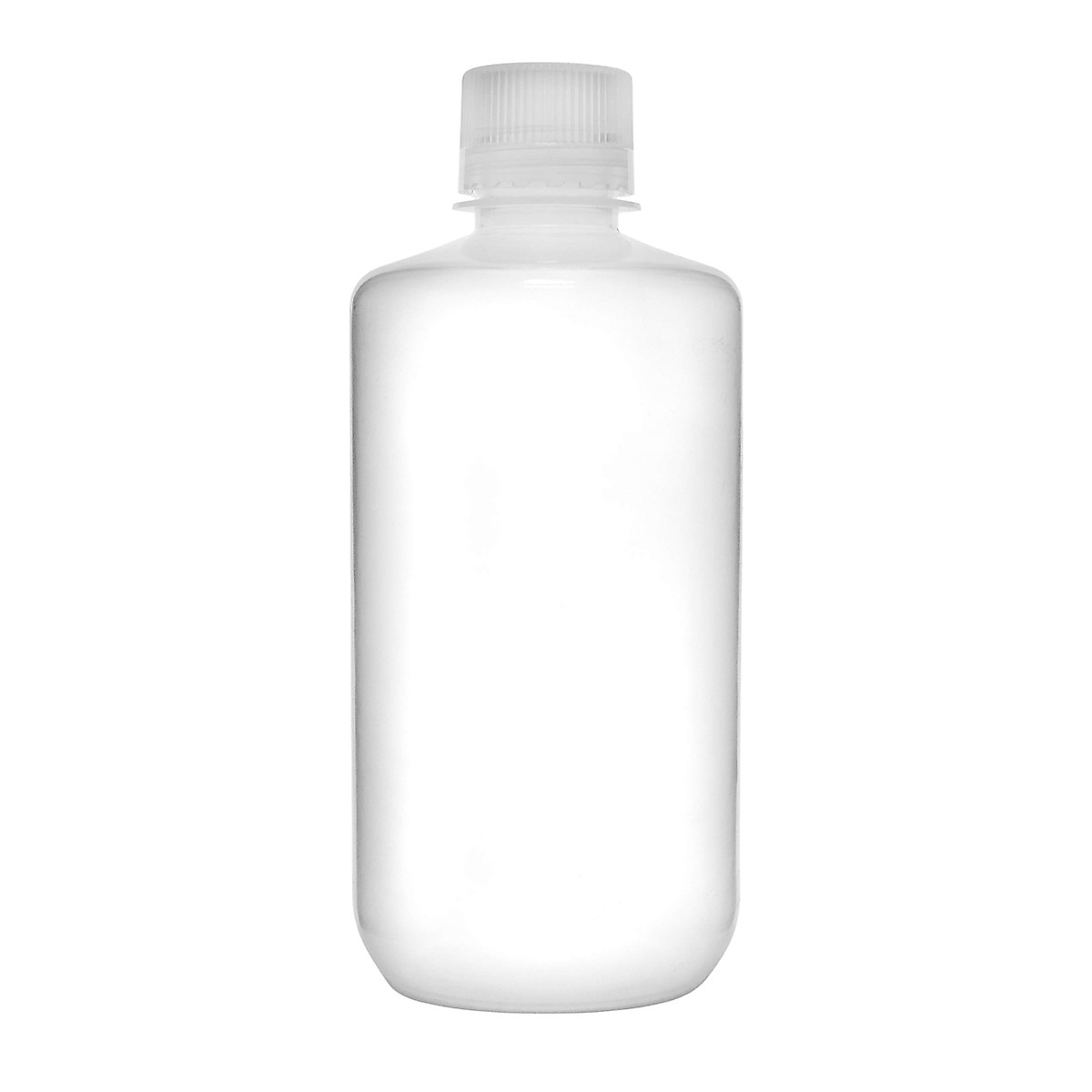 EISCO Reagent Bottle, 1000ml - Narrow Mouth with Screw Cap - Polypropylene - Translucent