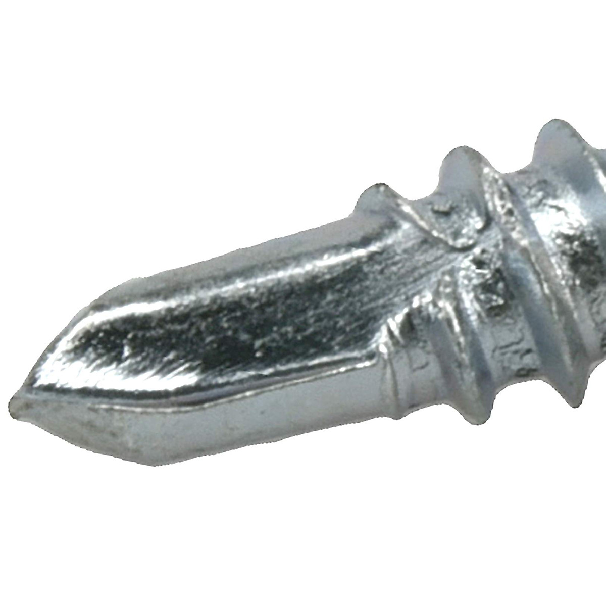 Power Pro Premium Self-Drilling Metal Screws, Zinc Plated Steel, Pan Head Metal to Metal Winged Point Screws, Silver, #8 x ¾ inch, Box of 180 Screws