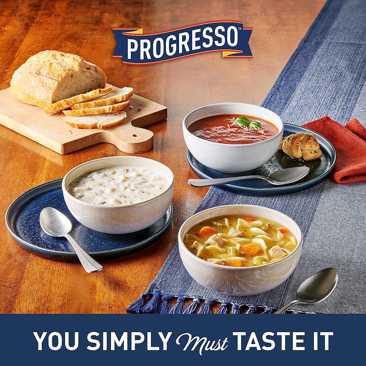 Progresso Traditional, Chicken Noodle Soup, Ready To Serve, 19 oz., 4 Pack