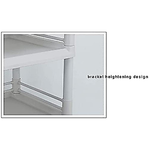 Medical Cart Kitchen Trolley Cart Island Rolling Serving Carts Salon SPA Beauty Hairdressing Rolling Trolley Cart with 2 Drawer and Adjustable Dirt Bucket | ABS Hospital Cart for Laboratory, Beauty Sa