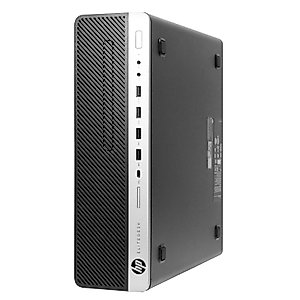 HP EliteDesk 800 G3 Small Form Desktop, Intel Core 7th Gen i5 7500 3.4Ghz, 32GB DDR4 RAM, 2TB Hard Drive, USB Type C, Windows 10 Pro (Renewed)