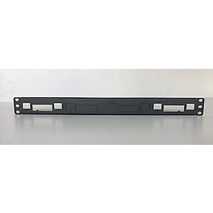 MyElectronics Raspberry Pi Rack Mount for 1-4 Raspberry Pi + 4 ‘snap-Off’ Blank Covers