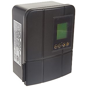 sterno home GL33120 12V 120W Low Voltage Landscape Lighting Transformer with Dusk-to-Dawn Timer, Grey