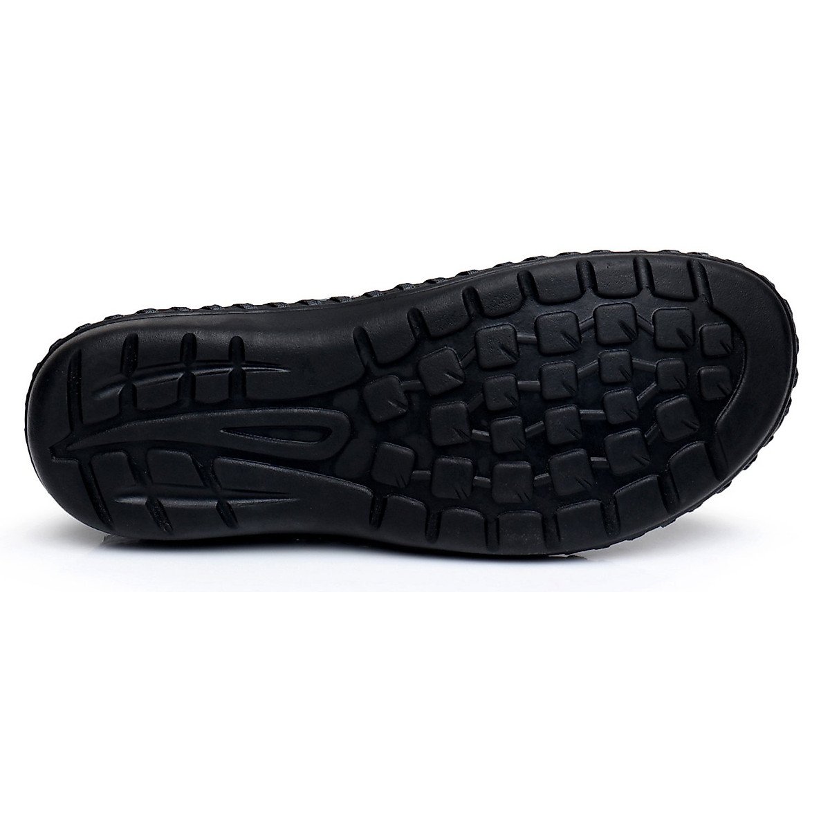 TASOGEN Summer Men's Mesh Breathable Walking Loafers,Outdoor Lightweight Slip-on, Mesh Casual Shoes,Stitching Honeycomb Hiking Shoes Durable Soft Leather-Brown 41