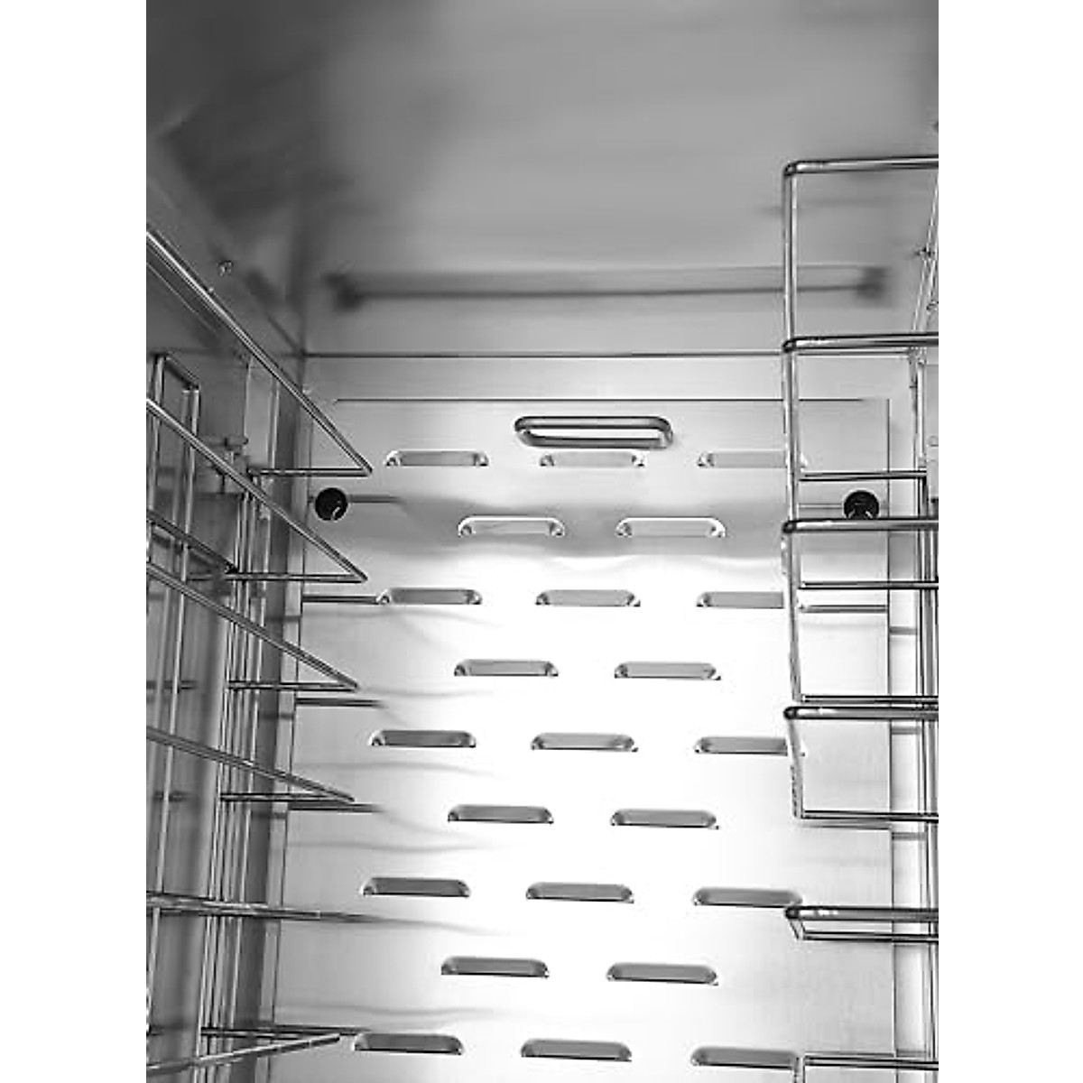 KoolMore 33 in. Commercial Non-Insulated Heated Holding Cabinet with Wire Racks and Glass Door in Silver, UL and NSF Listed (KM-CH36-WNGL)