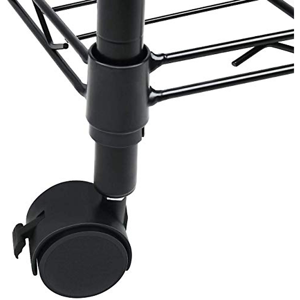 YSSOA Heavy Duty 5-Shelf Shelving Unit, 30" W x 14" D x 61" H, 5 Tier, Black, 1 Pack, 1 Pack