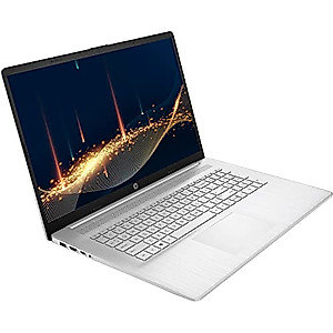 HP Newest 17t Touchscreen Laptop, 17.3" HD+ Display, Intel Core i7-1165G7, 32GB DDR4 RAM, 1TB PCIe SSD, Wi-Fi 6, Backlit KB, Bluetooth, Webcam, HDMI, Windows 11 Home, Silver
