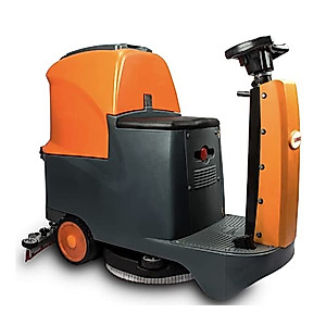 SM70 Ride-On Floor Scrubber, 22" Brush, Floor Scrubber with a Complete Set of Parts