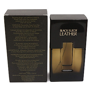 Black Suede Leather