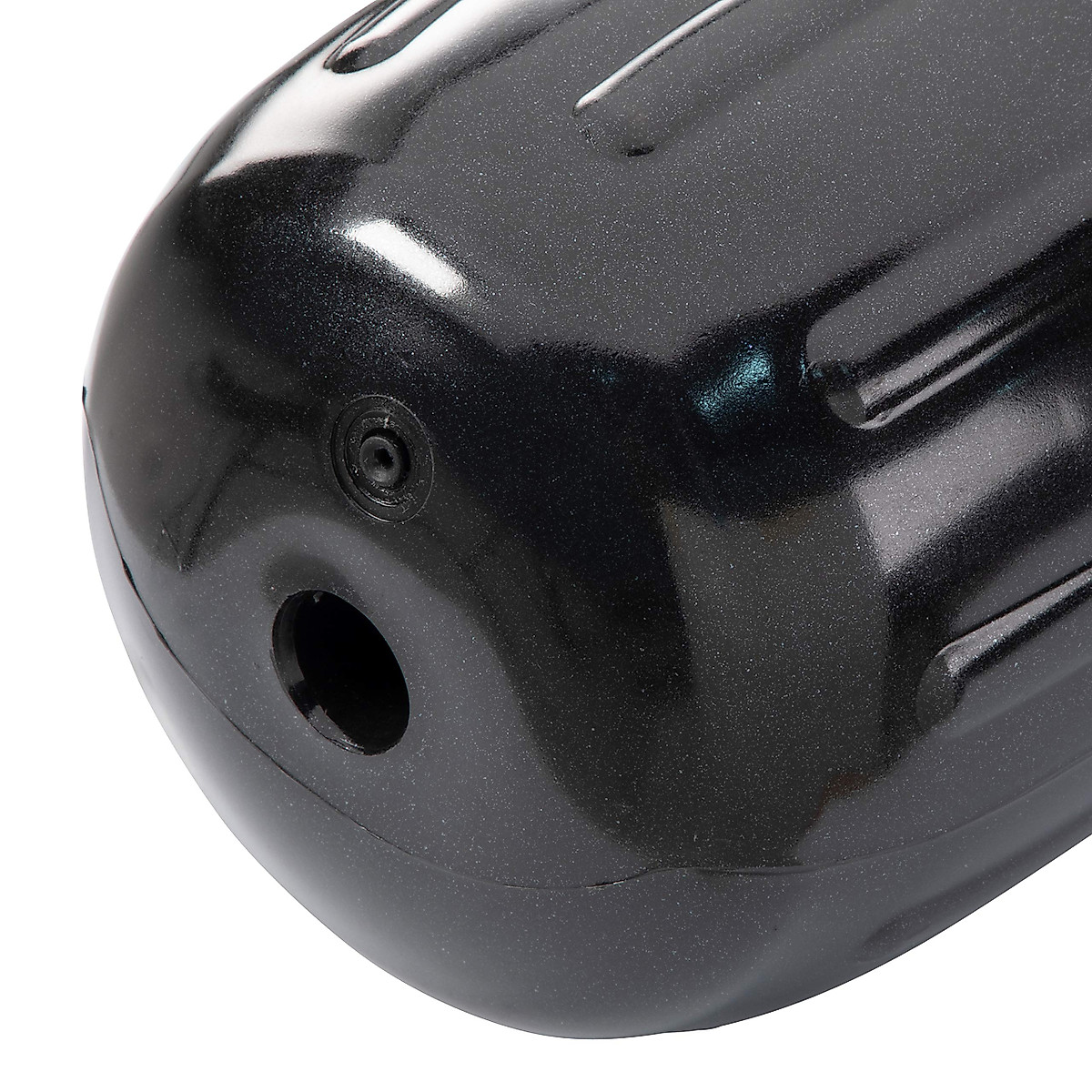 Taylor Made Products 71032 Big B Inflatable Vinyl Boat Fender with Center Rope Tube 10 inch x 26 inch, Black