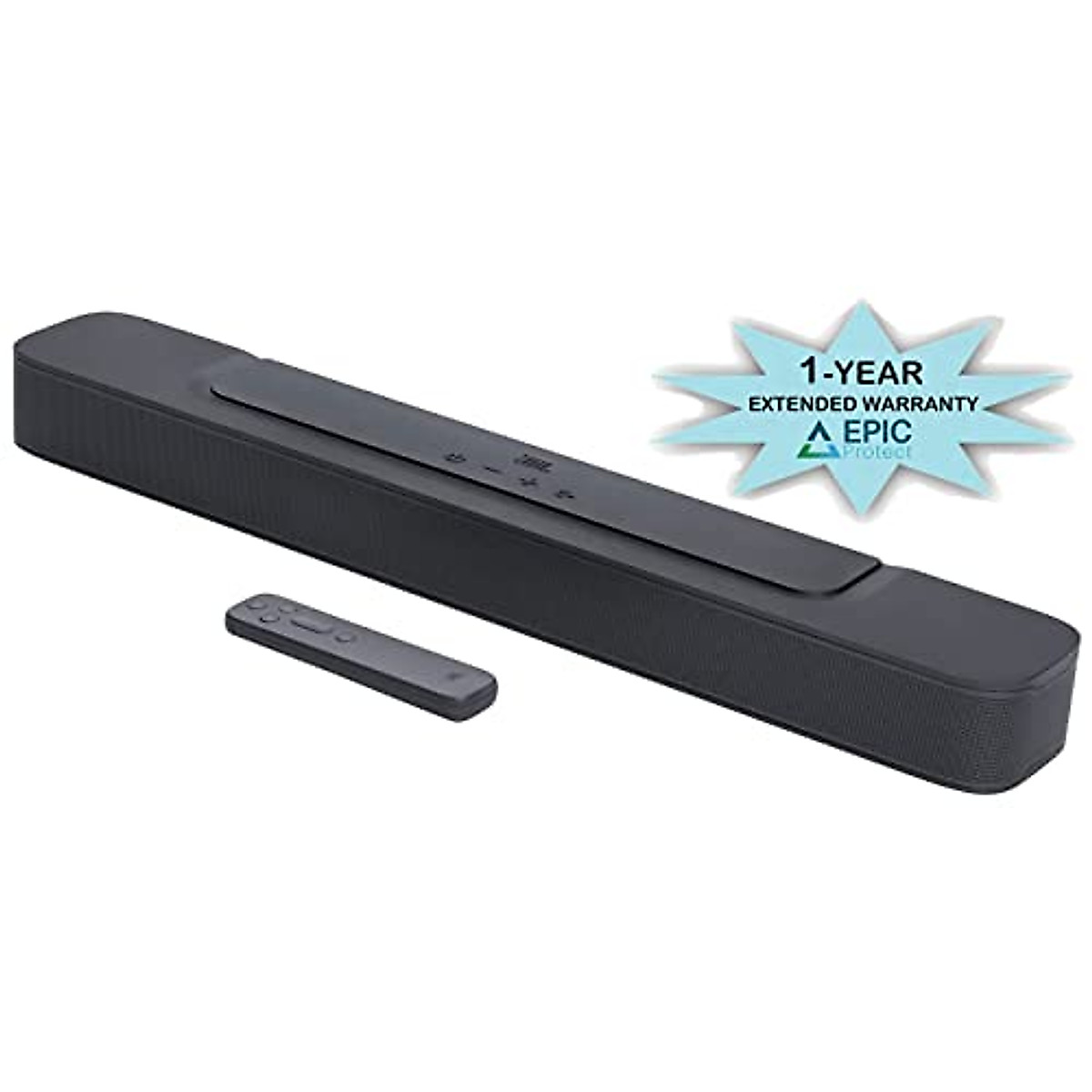 JBL BAR-2-0-ALL-IN-ONE-MK2 Compact 2ch Soundbar with Dolby Digital with an Additional 1 Year Coverage by Epic Protect (2022)
