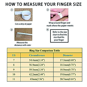 Sunflower Jewellery Moon and Sun Ring, Couple Ring,sun ring,sunrise ring,Crescent Moon ring，Friendship Ring, Star Ring, Lover Ring, Partner Ring, Gift (Stainless Steel, 8)